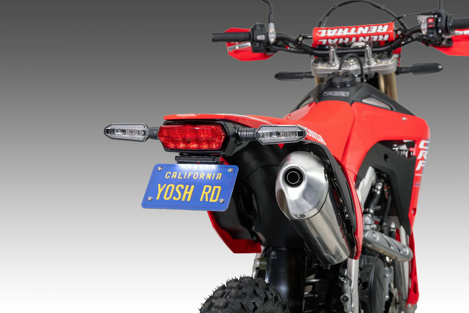 YOSHIMURA HONDA CRF450L '19-20 / CRF450RL '21-26 V2 FENDER ELIMINATOR ...