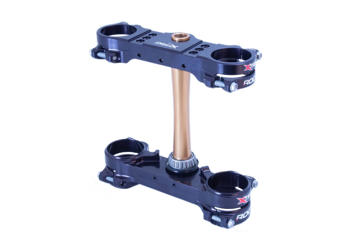 XTRIG ROCS TECH CLAMPS BLACK TRIUMPH TF-X 22MM '24- : Tokyomods