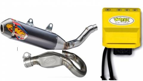 CRF450L CRF450RL Vortex ECU & FMF Q4 MegaBomb Exhaust Combo