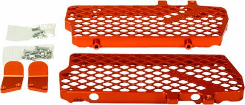 TRAIL TECH KTM RADIATOR GUARD ORANGE '08-16 : Tokyomods