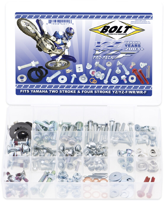 BOLT HARDWARE PRO-PACK KIT: YAMAHA UNIVERSAL YZ/YZ-F/WR-F '03- : Tokyomods