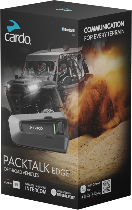 CARDO PACKTALK EDGE SINGLE ORV EDITION : Tokyomods