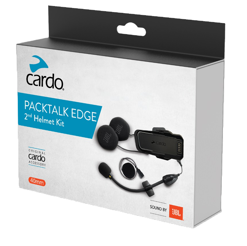 CARDO PACKTALK EDGE 2ND HELMET KIT : Tokyomods