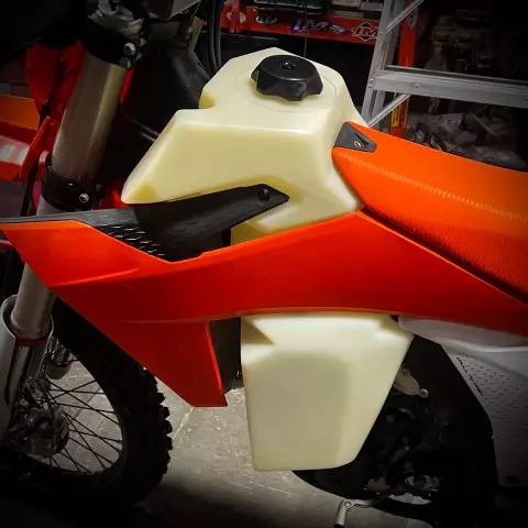 FUEL TANK 3.5 GAL NATURAL - KTM SX/SX-F/XC-F '23- // EXC-F/XCF-W '24 ...