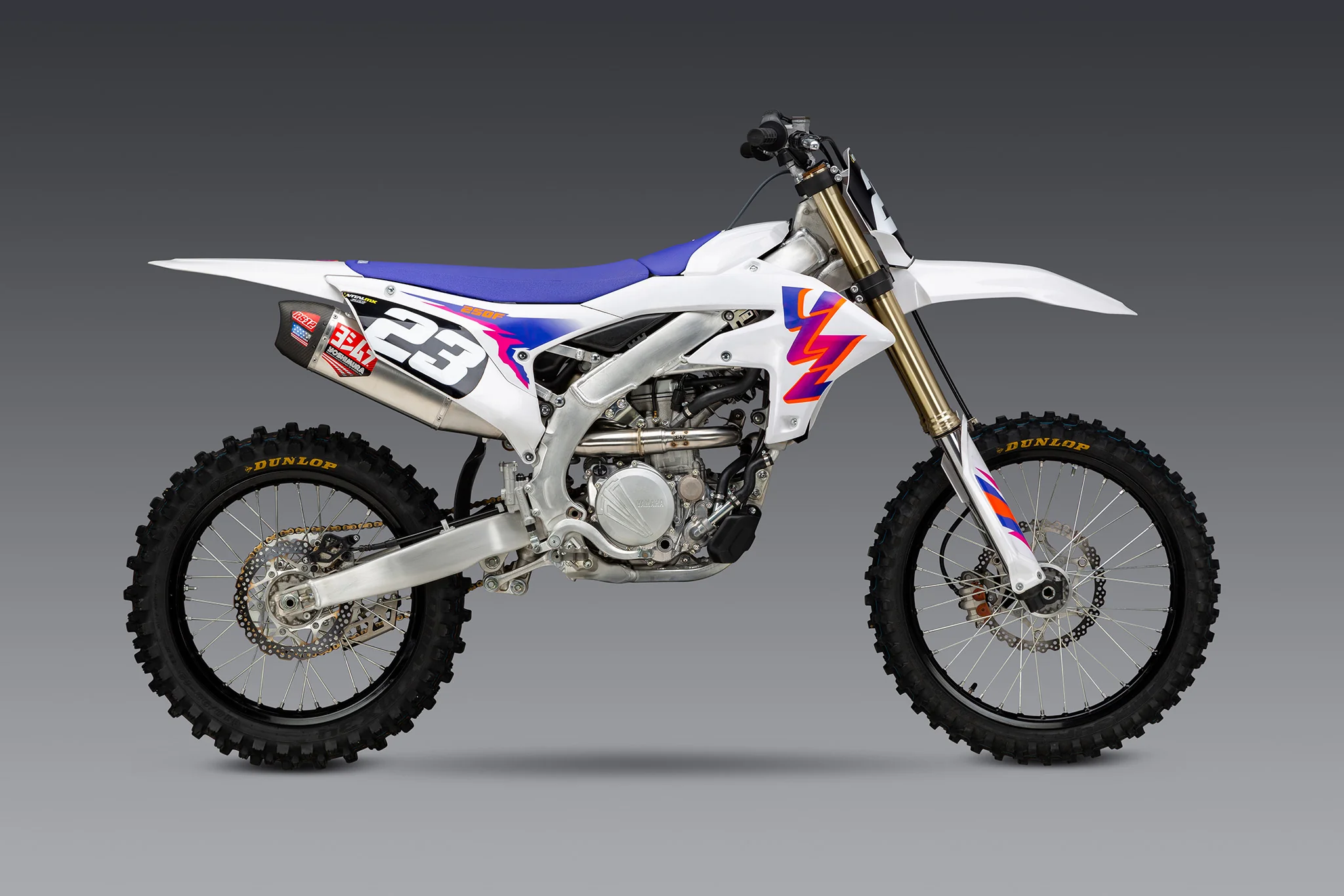 YOSHIMURA YZ250F '24-26 RS-12 STAINLESS FULL EXHAUST, W/ ALUMINUM ...