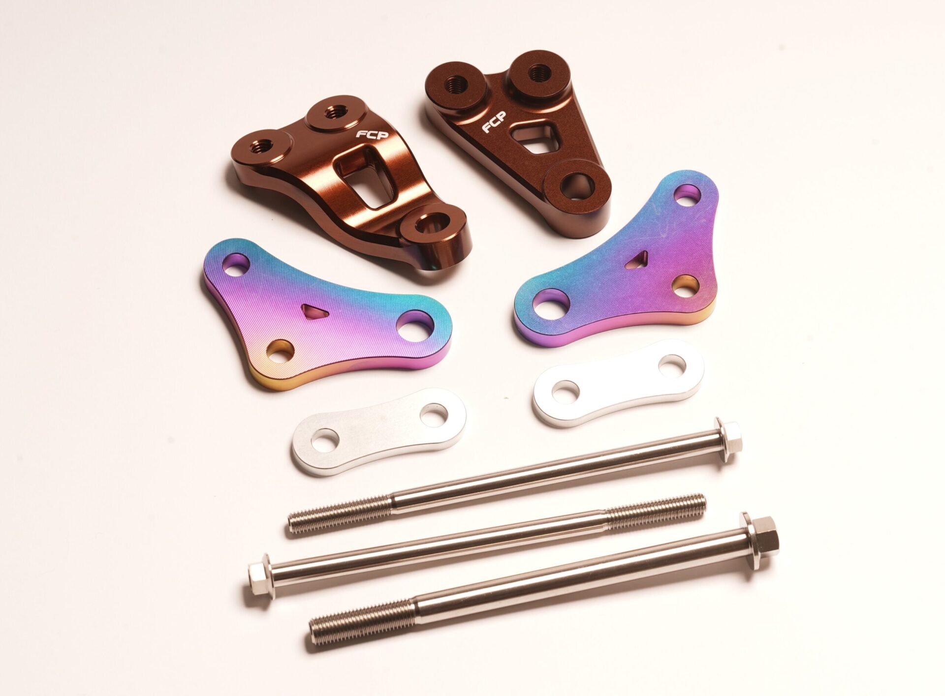 FCP TITANIUM ENGINE MOUNTS - YZ250F '24-25 : Tokyomods