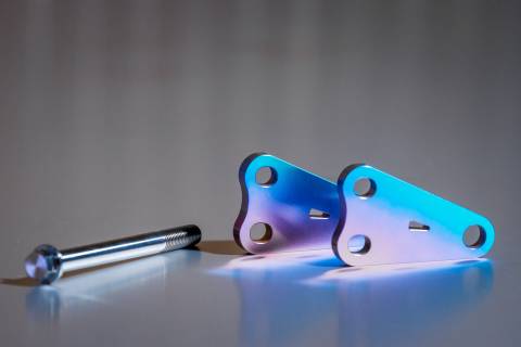 FCP TITANIUM ENGINE MOUNTS - KX250F '17-19 : Tokyomods